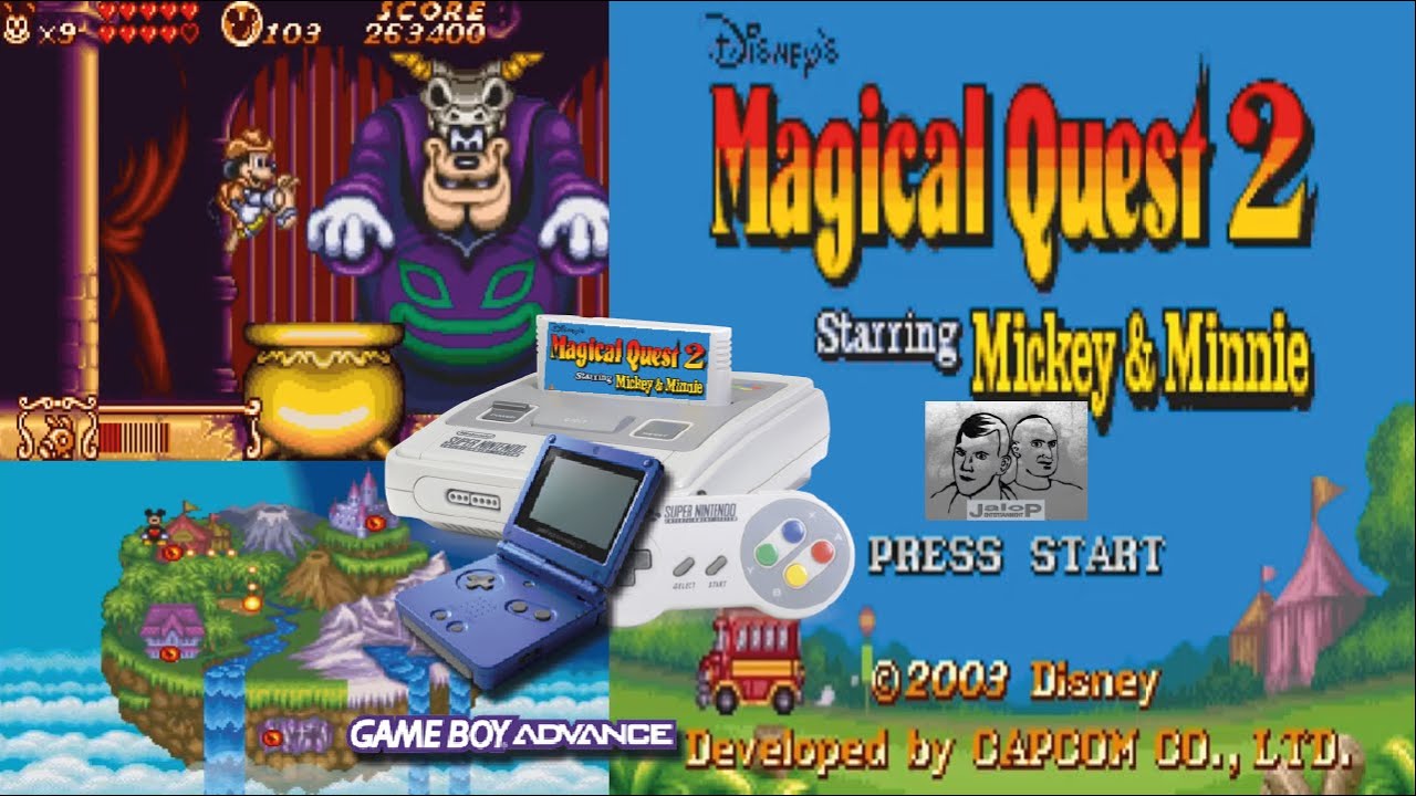 Disneys Magical Quest 2 Starring Mickey and Minnie GBA/SNES - C&M ...