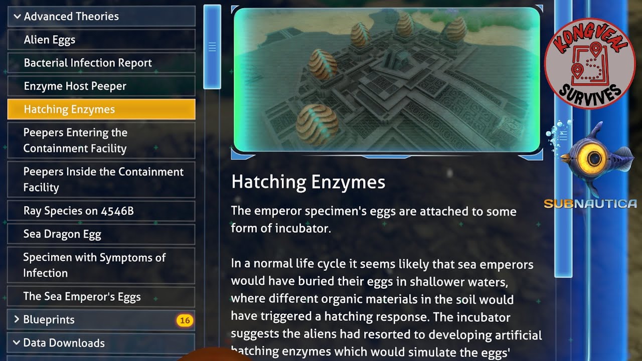 Excursion 14: Hatching Enzyme | Subnautica - YouTube