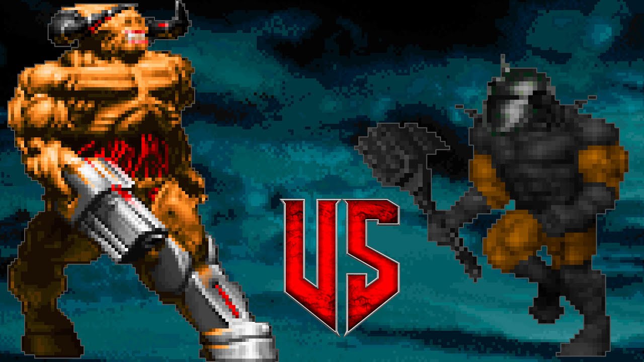 Cyberdemon vs Butcher - Colorful Hell: DOOM MOD (v1.01) - Monster ...