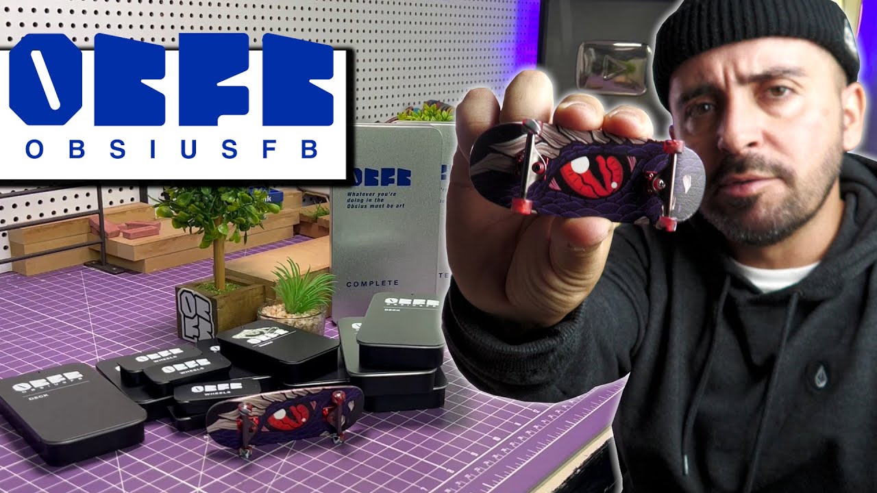 Unboxing Incrível: Obsius FB Fingerboard! - YouTube