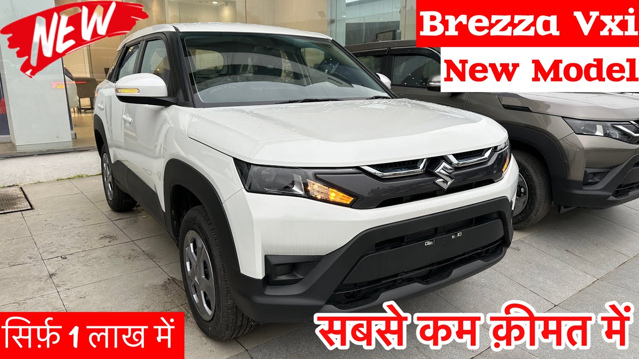 New 2024 Maruti Suzuki Brezza Vxi 2024 Review Brezza 2024 New Model ...