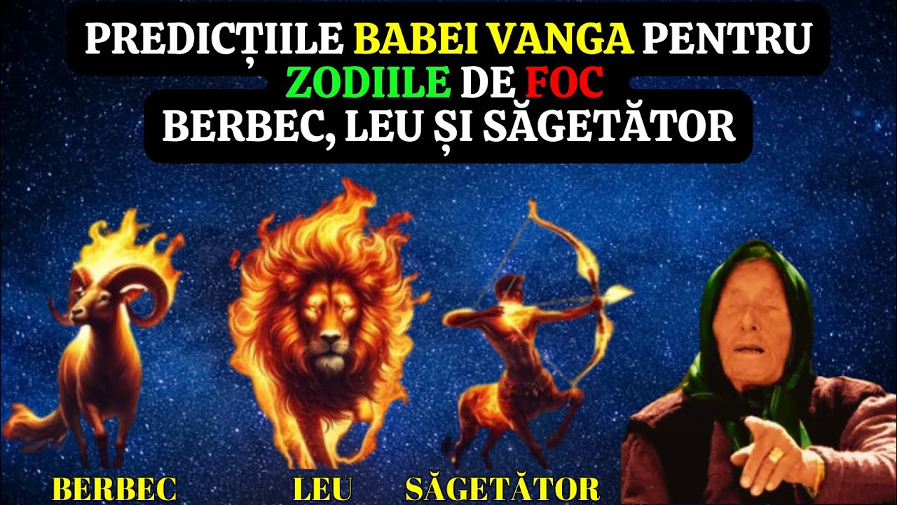Predicțiile Babei Vanga Pentru Zodiile De Foc - Berbec, Leu și ...