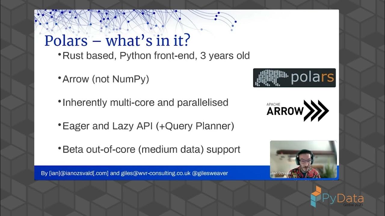 Ian Ozsvald & Giles Weaver - Pandas 2, Dask or Polars? Tackling larger data on a single machine ...