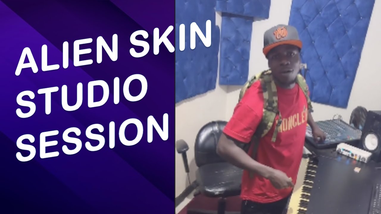 Alien Skin Hits Studio To Record A New Hit Song !! - YouTube