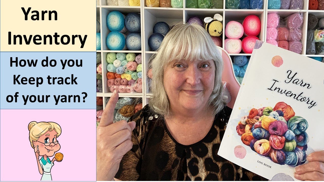 How do you keep track of your yarn stash?? Let me show you some ideas ...