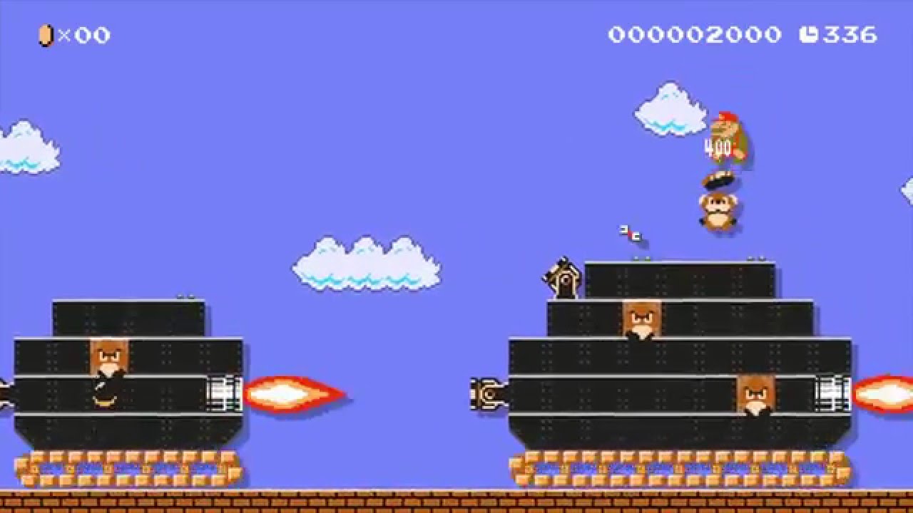 Super Mario Maker - Bowser's retro army 1 - YouTube