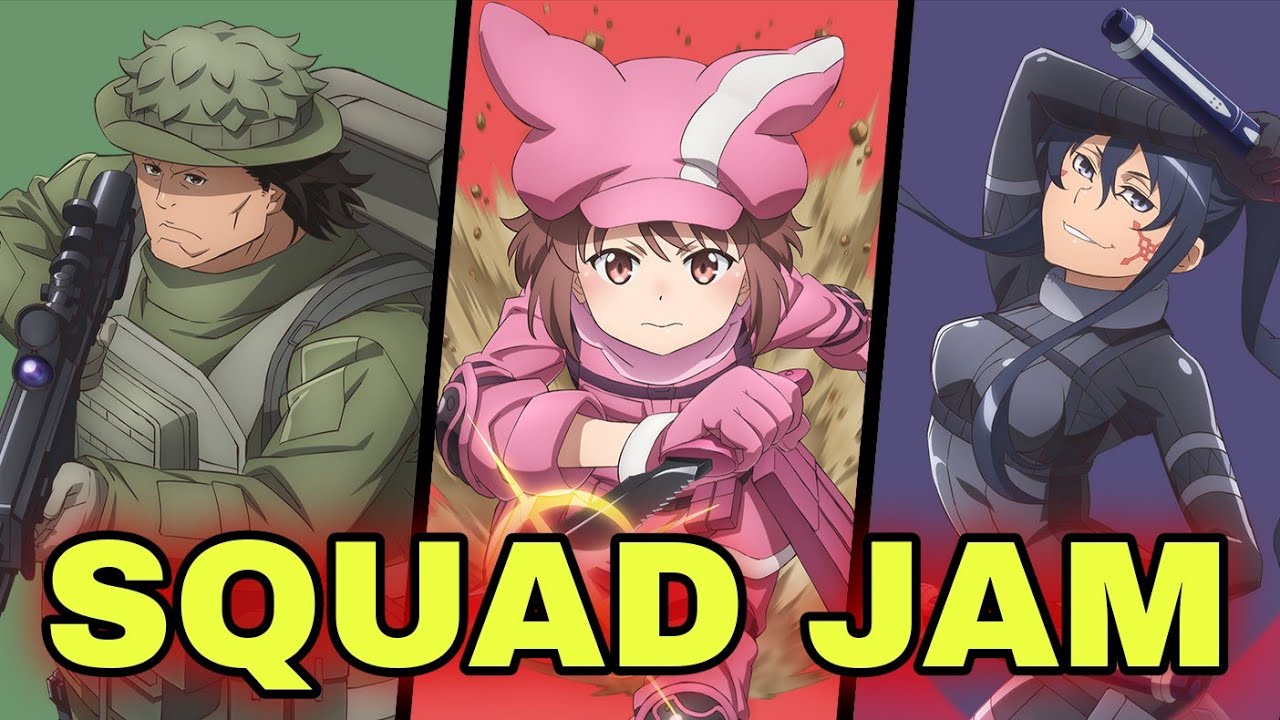 COMO NASCEU O SQUAD JAM EM GUN GALE ONLINE? - YouTube