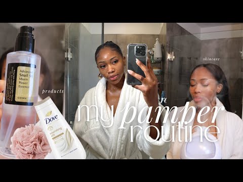 NIGHT TIME SHOWER ROUTINE | skincare + products + cozy night in