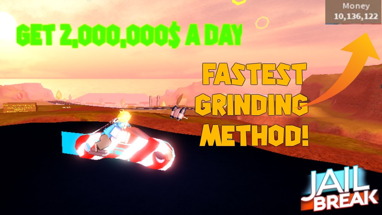 NEW JAILBREAK GRINDING METHOD! GET $1,000,000+ PER DAY! (Roblox) - YouTube