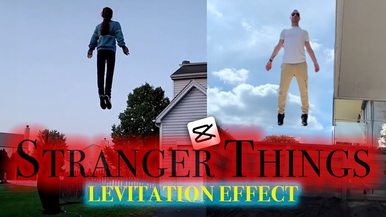 Stranger Things Levitation Effect CapCut Tutorial - YouTube