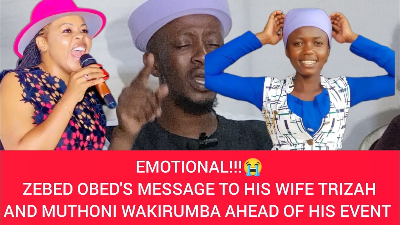 😭ZEBED OBED KURIRIRA MUTUMIA WAKE TRIZAH NA WAKIRUMBA AKIMETIRA ...