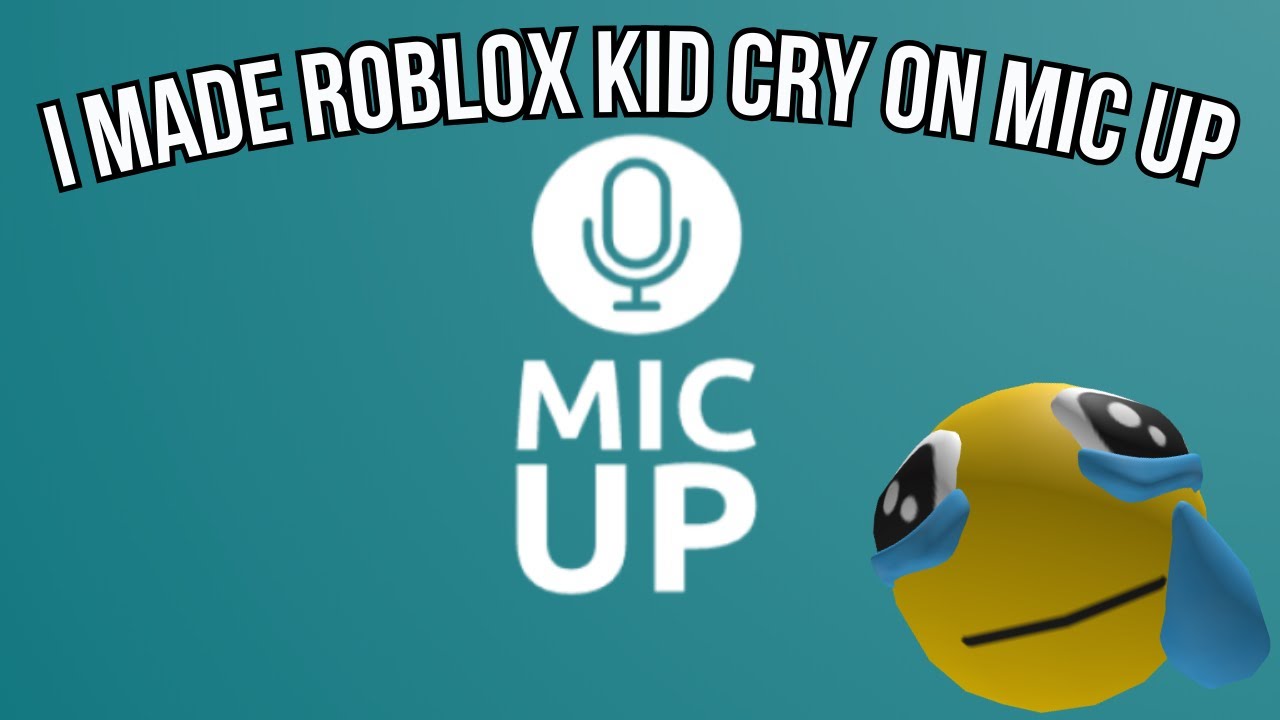 I made robllox kid CRY... - YouTube
