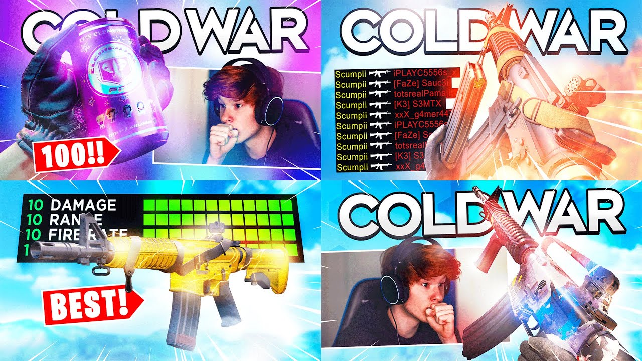 FREE COLD WAR THUMBNAIL PACK - (FREE TEMPLATES) - YouTube