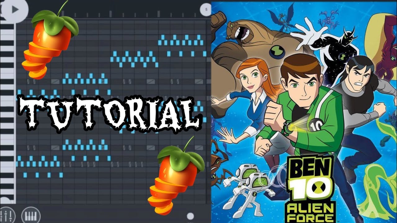Ben 10 Alien Force Intro Theme Tutorial - YouTube