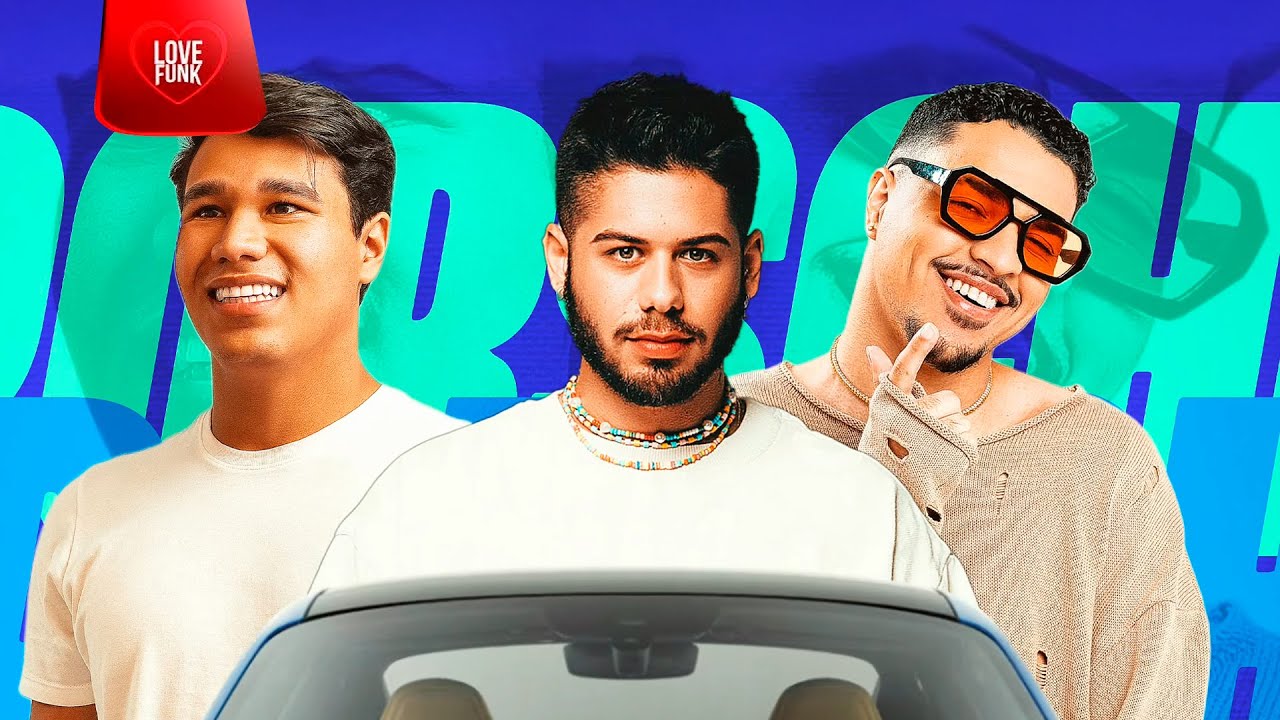 DENTRO DA PORSCHE AZUL - Zé Felipe, Felipe Beats e Vitor das Lents ...