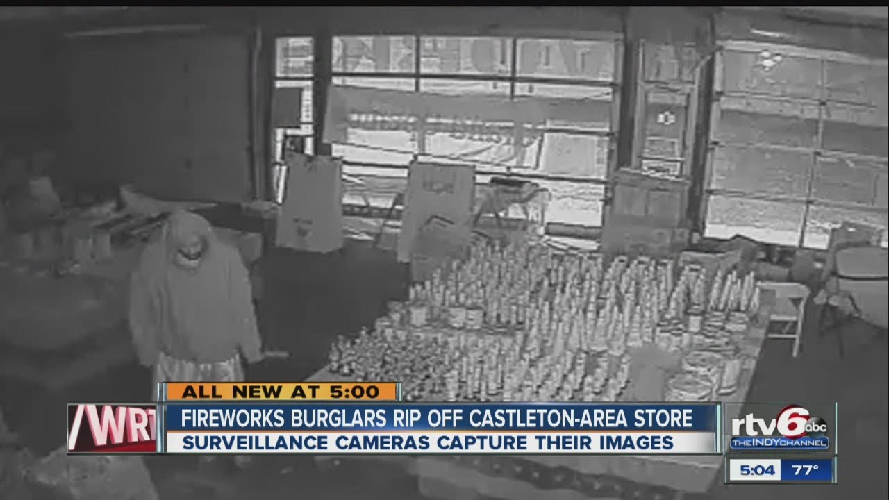 $5K worth of fireworks stolen from Castleton pop-up store - YouTube