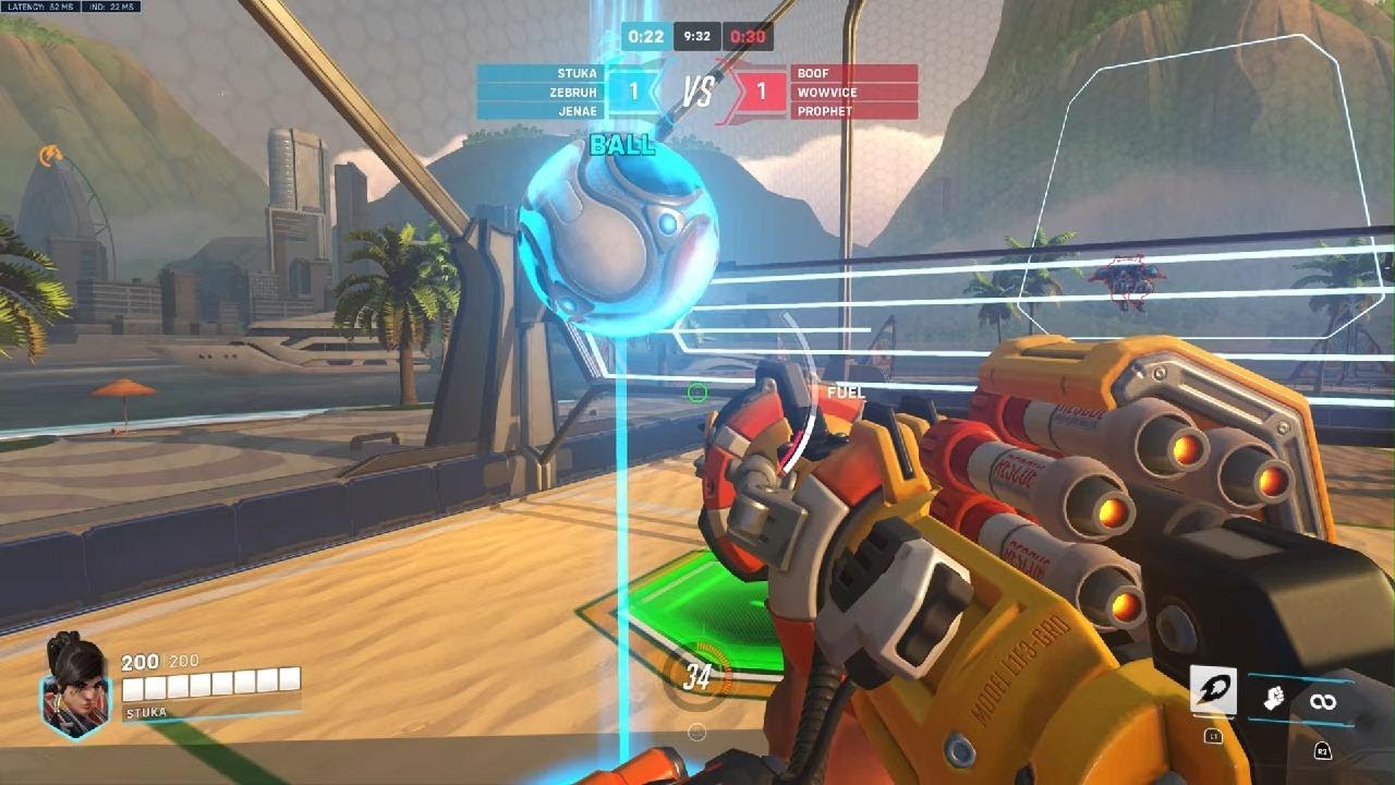 Overwatch 2: Arcade Sydney Harbour Lucio Ball Remix - YouTube