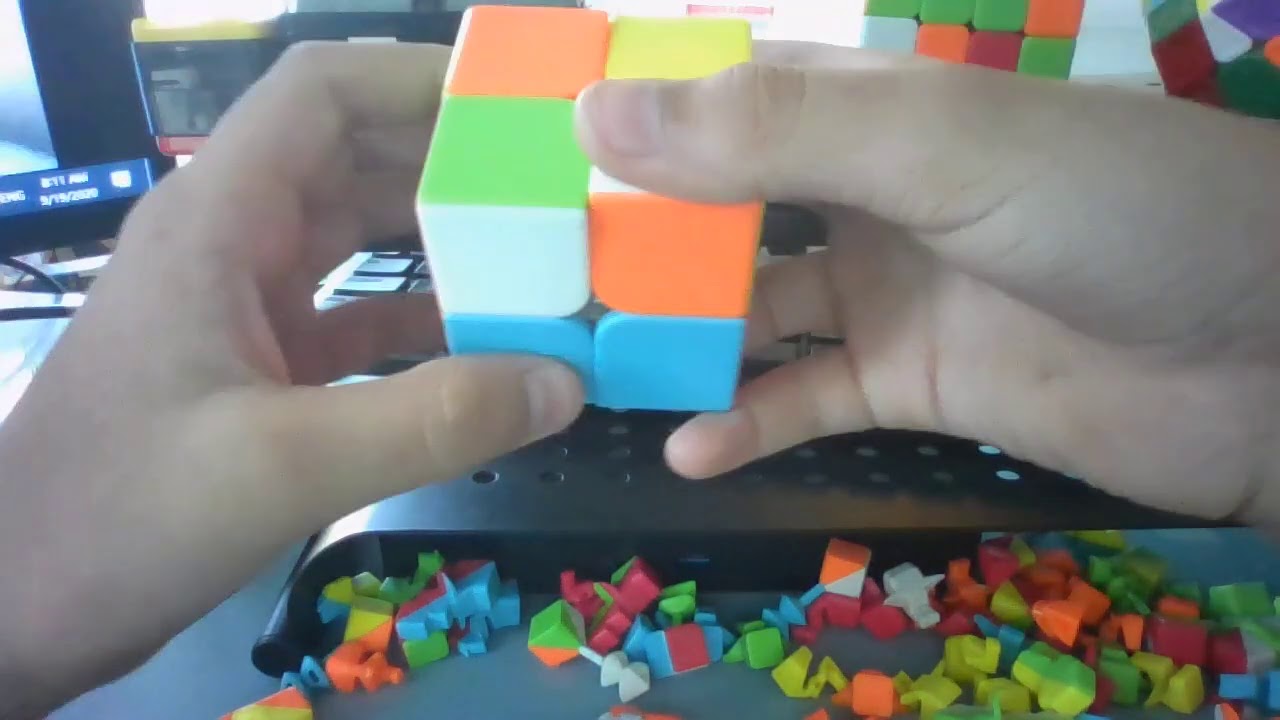 How to solve the 2x2 - YouTube