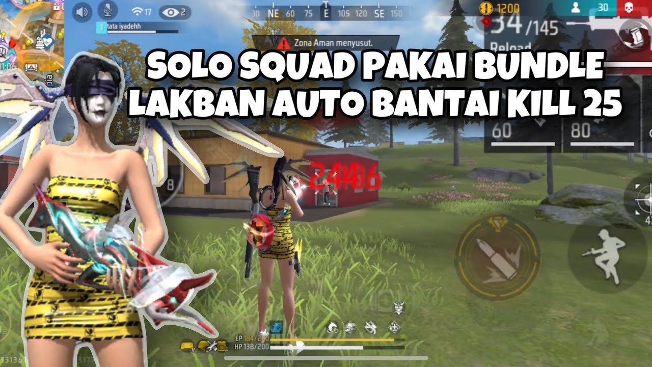 CEWE SOLO SQUAD AIM FAMASNYA GACOR BANGET RATAIN NEXTERRA KILL 25 #freefire #livefreefiremax ...