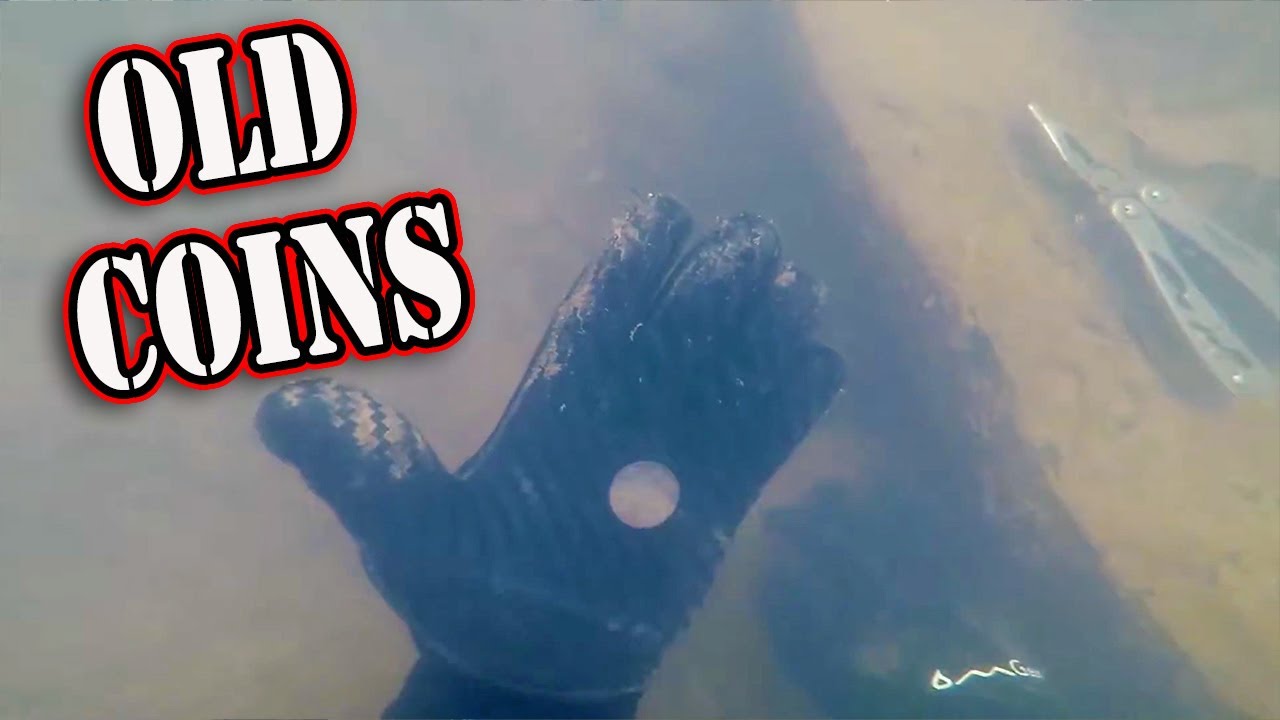 Digging Up Old Coins Near Old Wooden Bridge! - YouTube