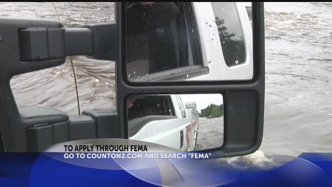 FEMA Flooding Relief Centers - YouTube