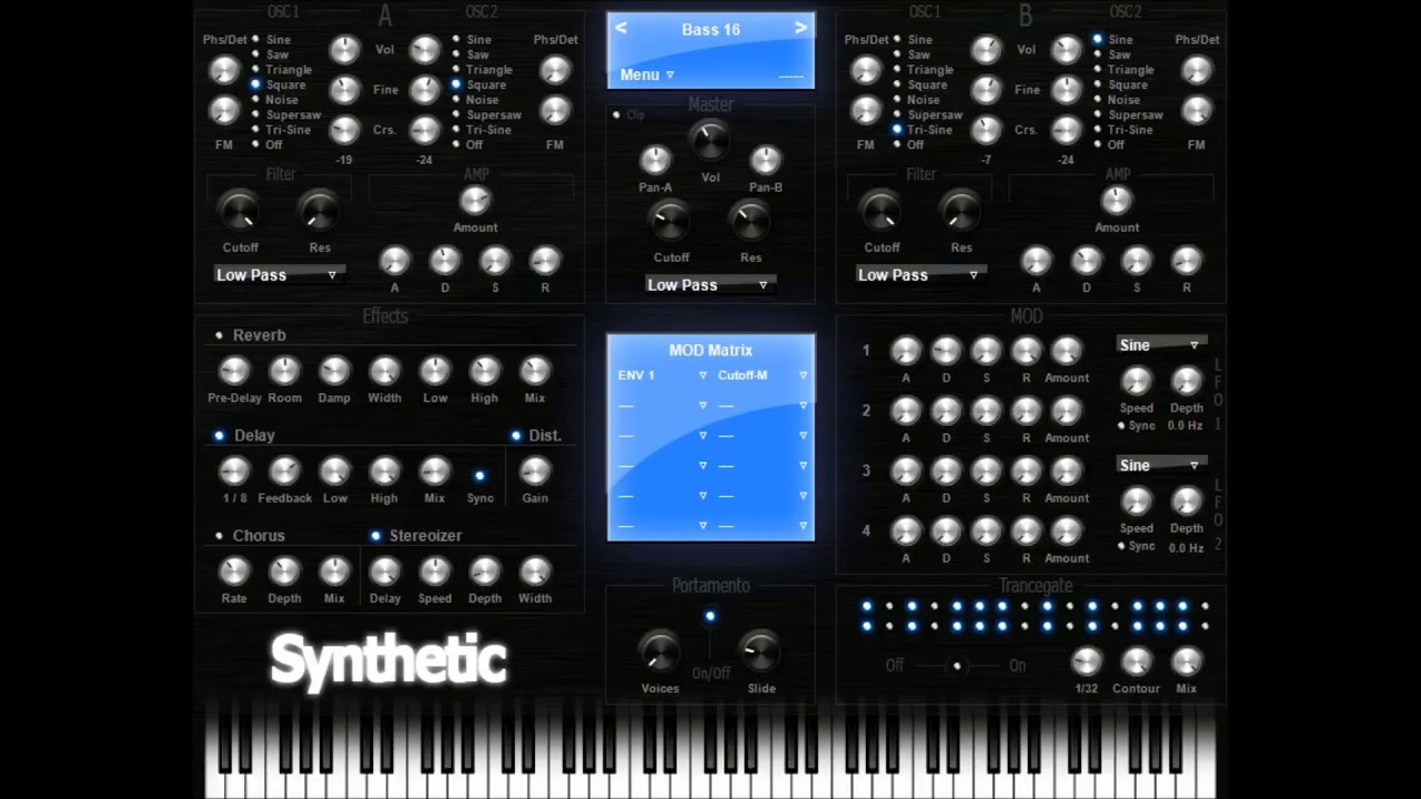Synthetic by Sound-Base Audio video 1 - YouTube