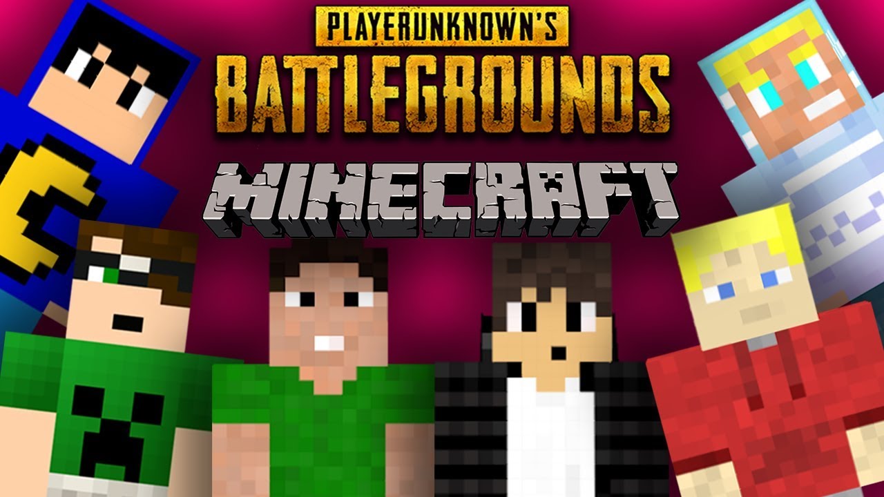 BATTLEGROUNDS NO MINECRAFT c/ TazerCraft, Febatista, Tayrk e Davidorp ...