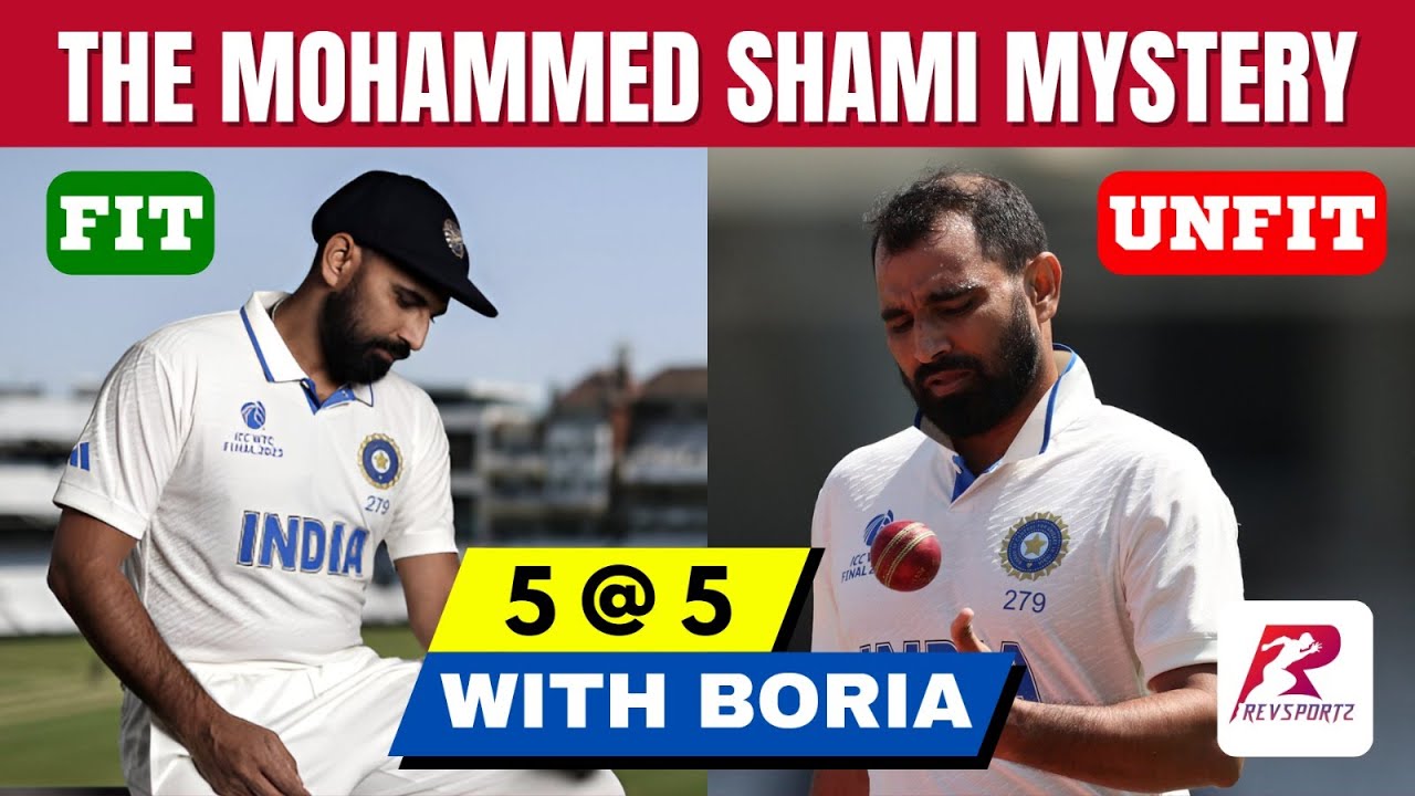 5@5: Is Mohammad Shami Fit or not? Will he travel to Australia or not ...