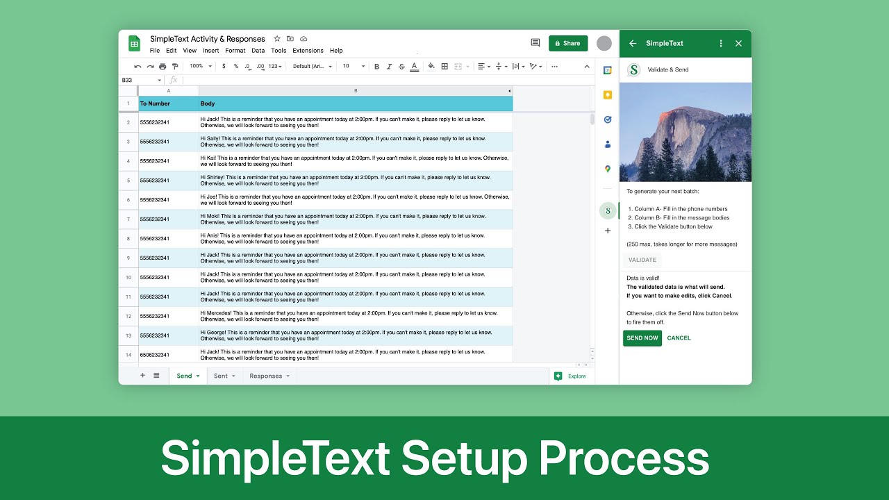 SimpleText Setup Process - YouTube