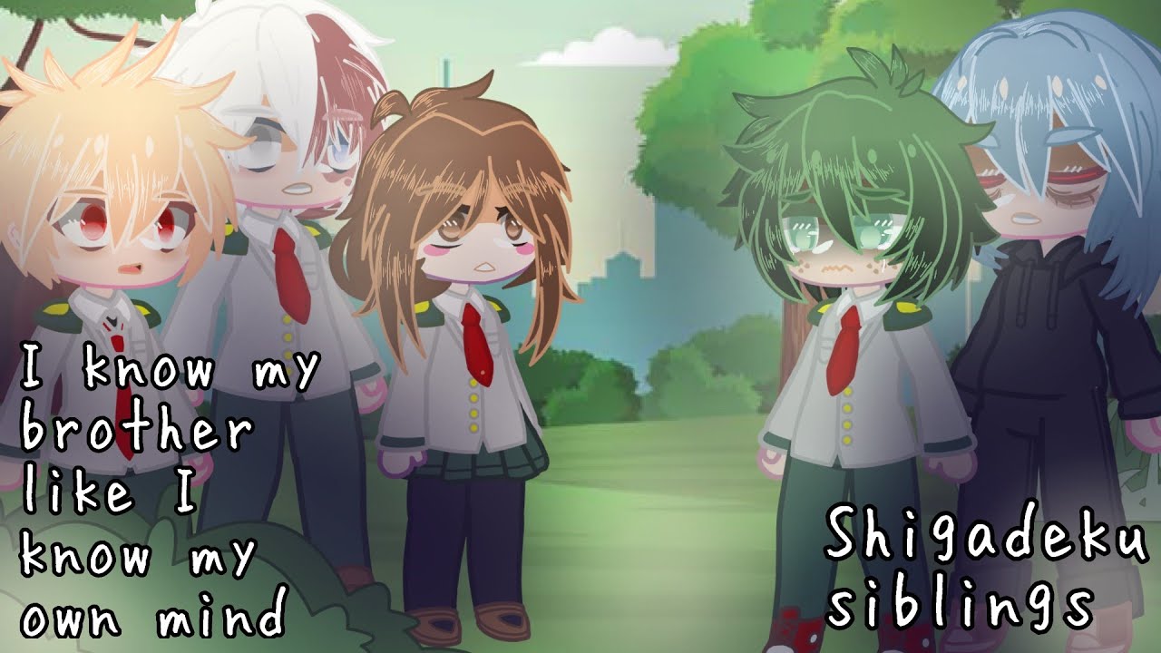 I know my brother (sister) like I know my own mind | bnha mha | gc ...