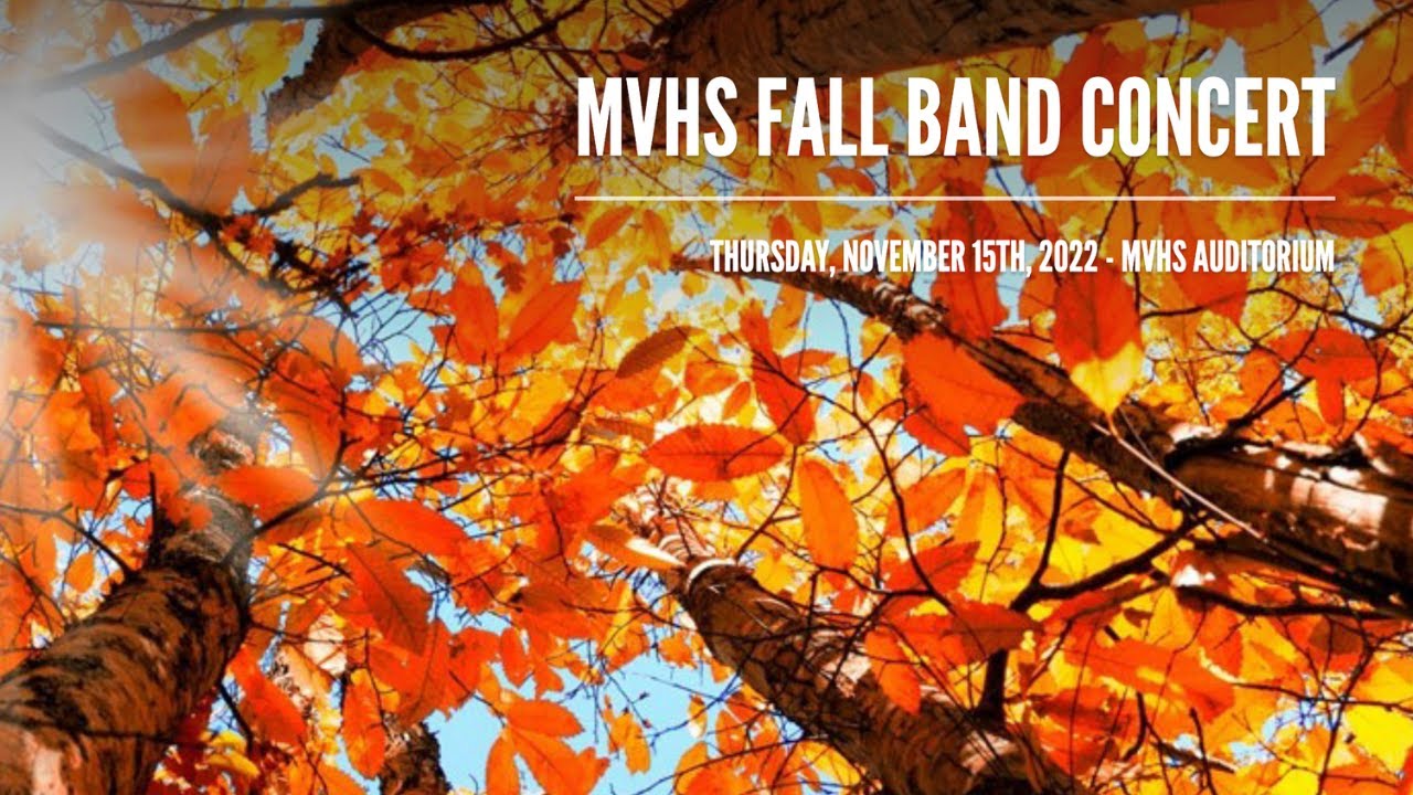 2022 Fall Band Concert - YouTube