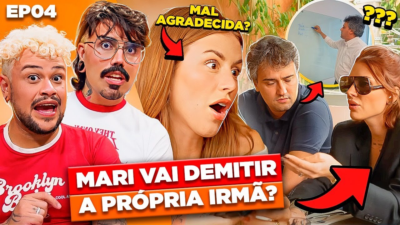 REACT 'MARI E AS MARIAS' EP04: MARI VAI DEMITIR A IRMÃ??? | Diva ...