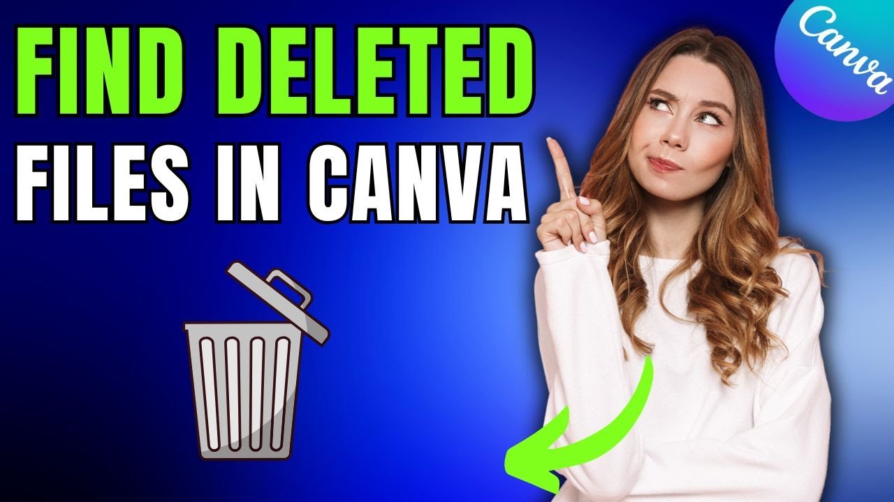 How to Locate Your Lost CANVA Trash Files FAST! - YouTube