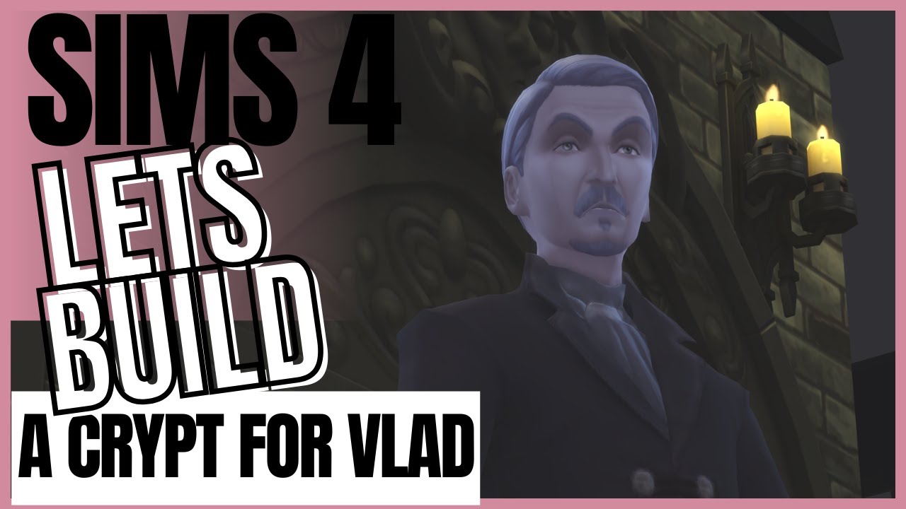 Sims 4 Halloween Quickie - Lets Build A Crypt For Vlad - YouTube