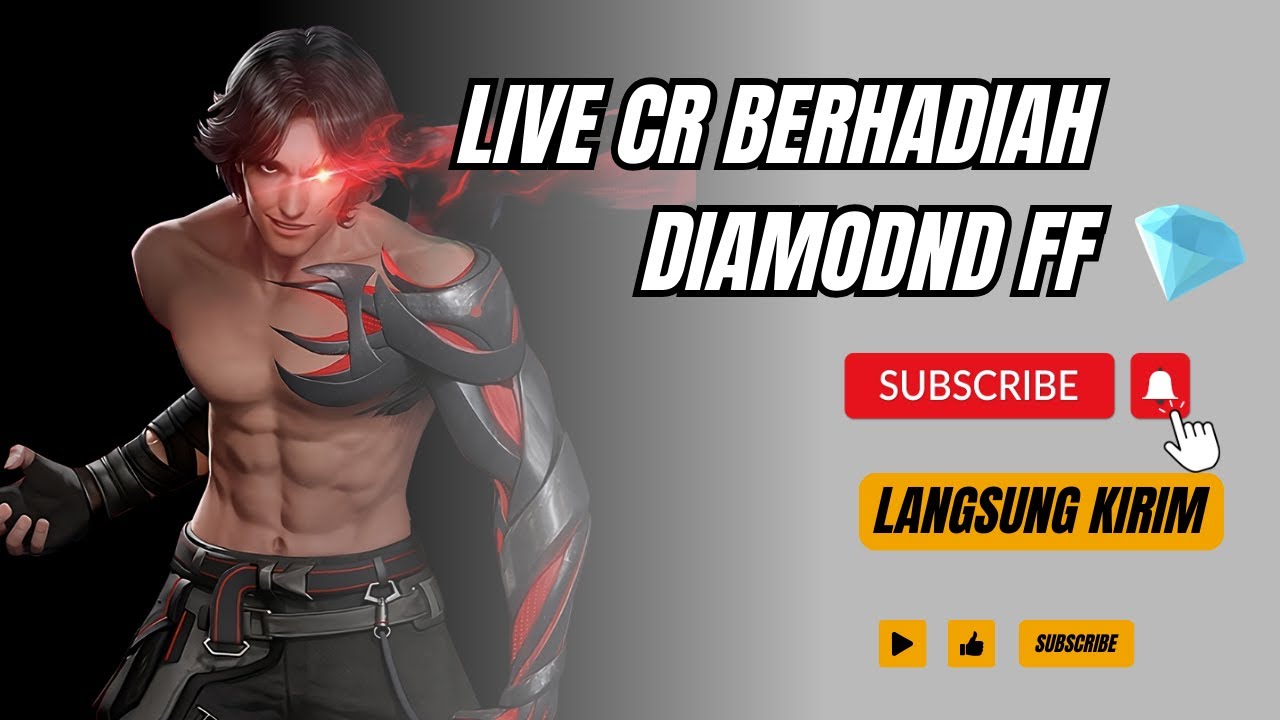 📍LIVE FF - CR BERHADIA DM FF💎 | LANGSUNG KIRIM💎 - YouTube