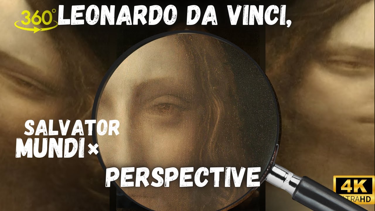 Salvator Mundi by Italian artist Leonardo da Vinci c 1500 in 360 ...