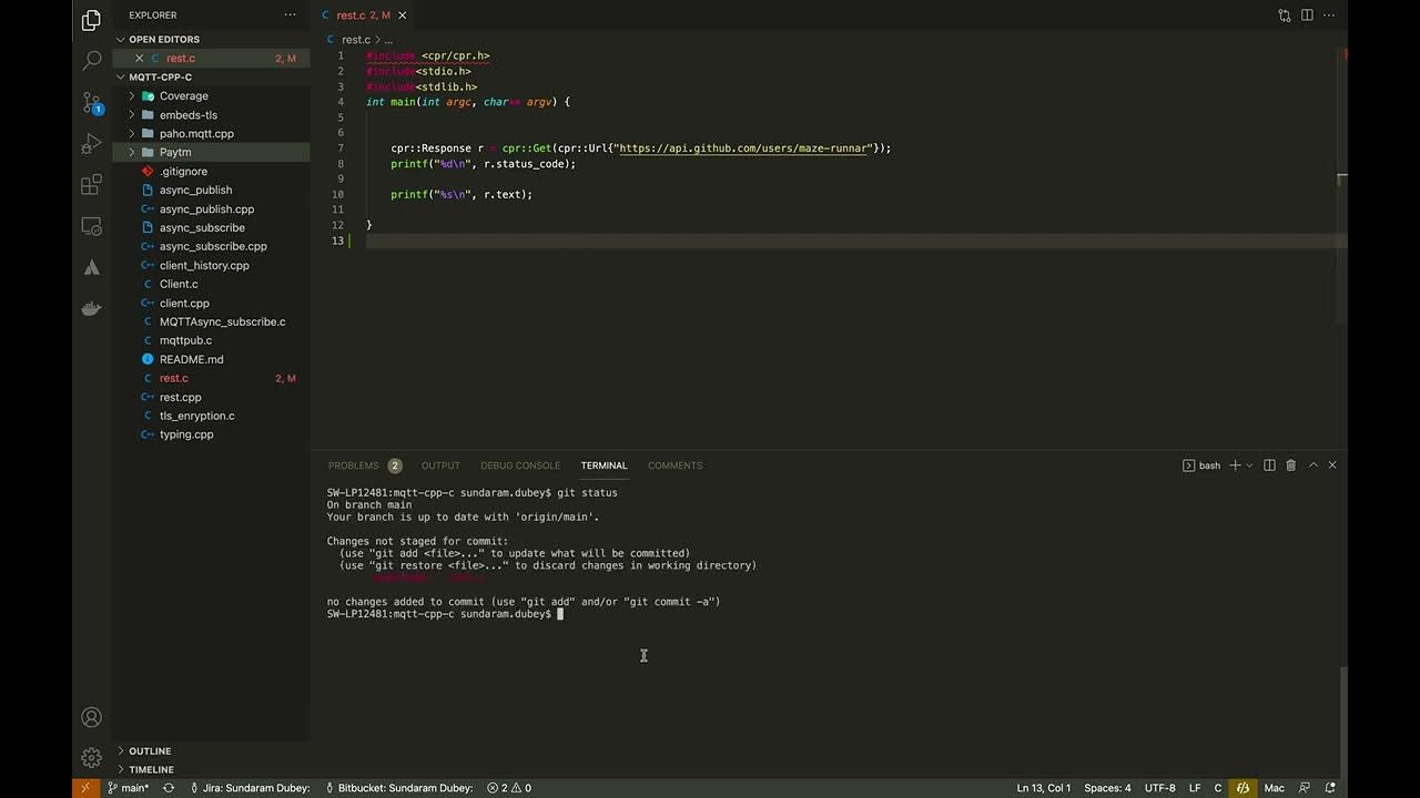 How do I discard unstaged changes in Git? - YouTube