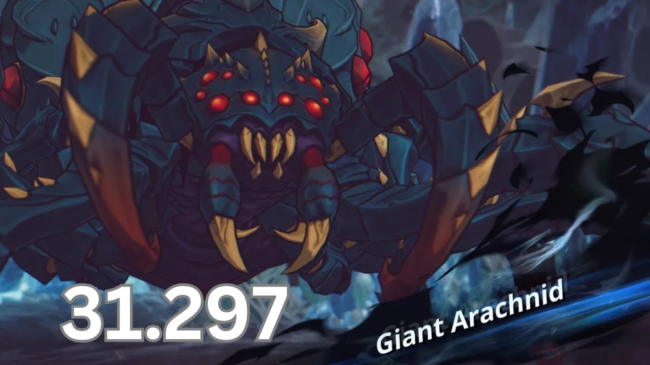 31.2s Giant Arachnid Battlefield of Time s11 | Solo Leveling Arise ...