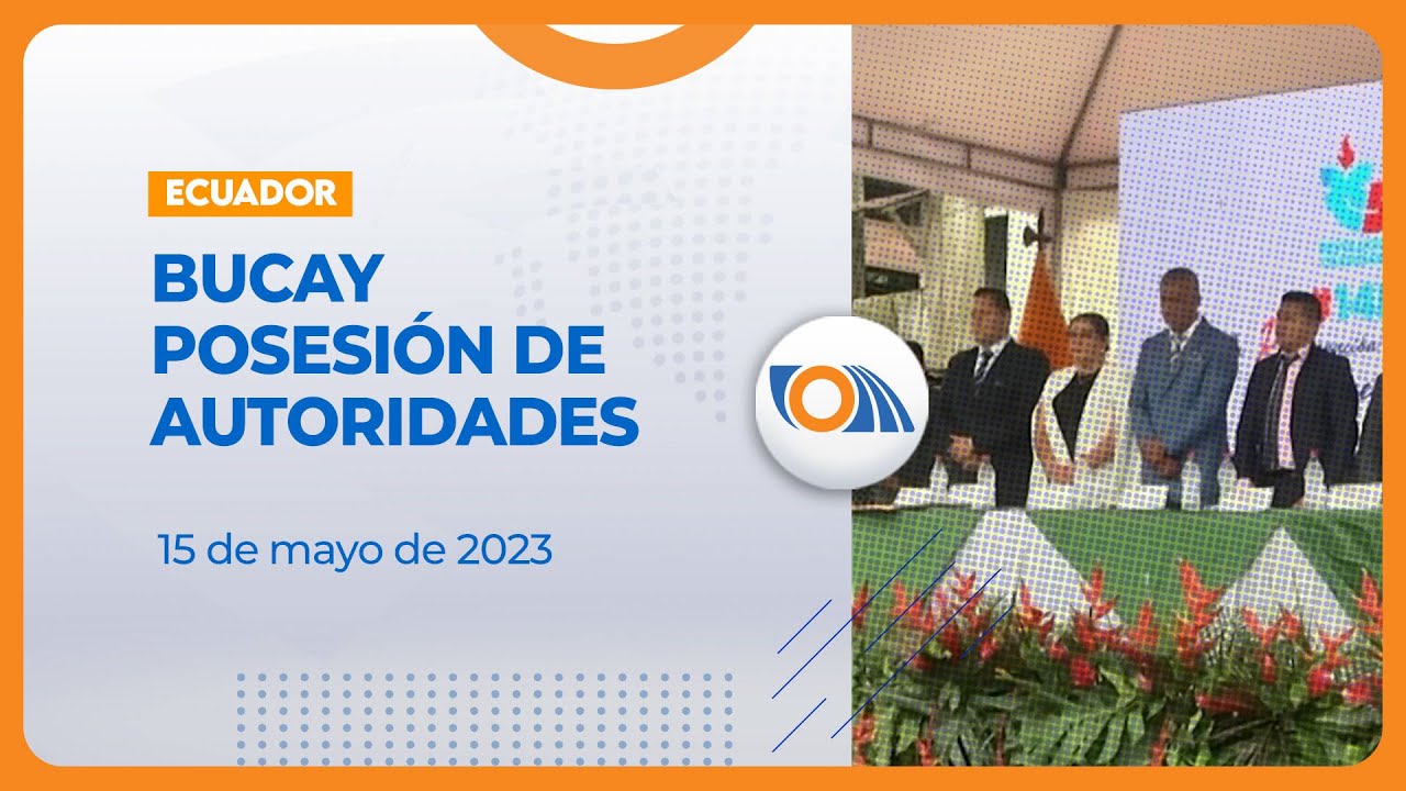 #NoticiasEcuador | Posesión del nuevo alcalde Mauricio Rosado en Bucay ...