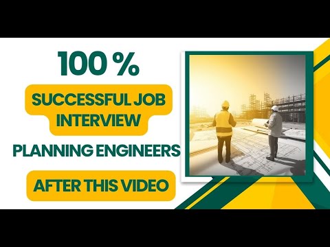 Planning Engineer | Primavera p6 | Job Interview Questions Answers ...