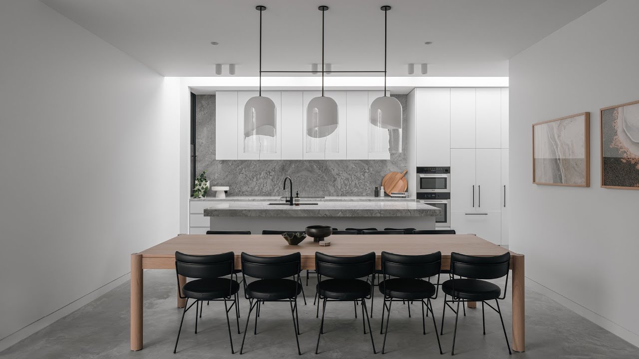 How This Minimalist House Uses Muted Tones to Bring Tranquility to the ...