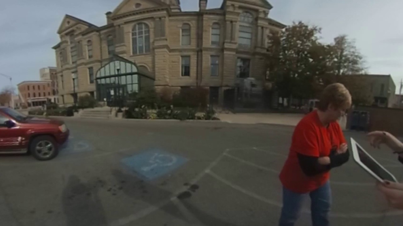 Backside of the courthouse: Findlay, OH - YouTube