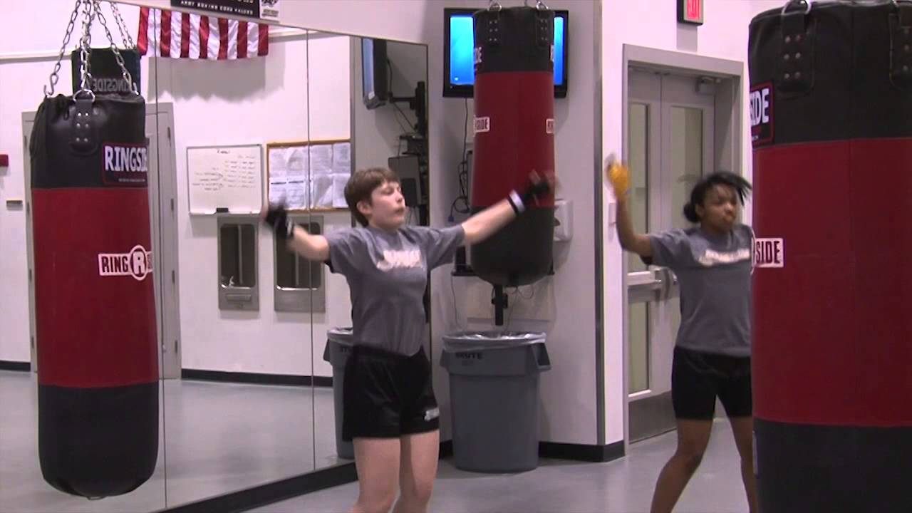West Point Women's Boxing Team Captain - YouTube