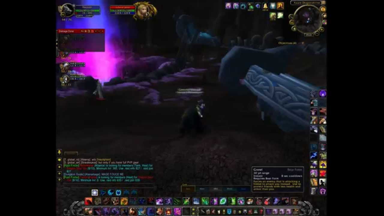 End Time WoW Cataclysm Druid Tank - YouTube