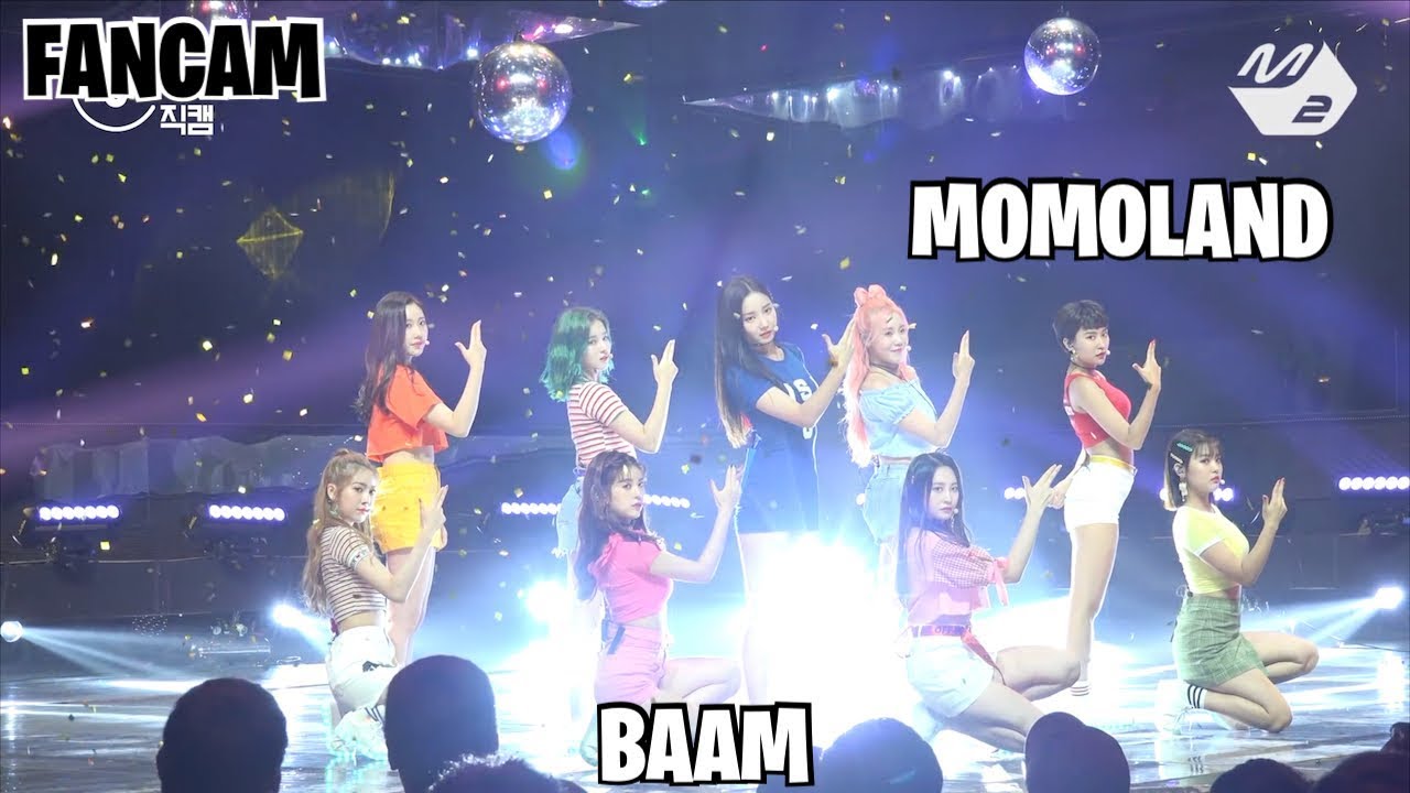 //FANCAM// MOMOLAND: BAAM - YouTube