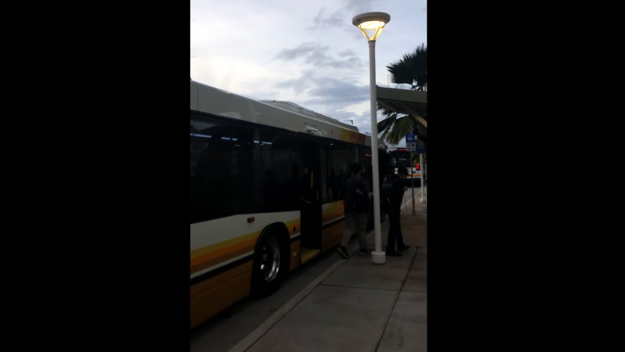 Thebus Honolulu Bus' 211 Nova Bus LFS Route 444 Hoaeae West Loch ...