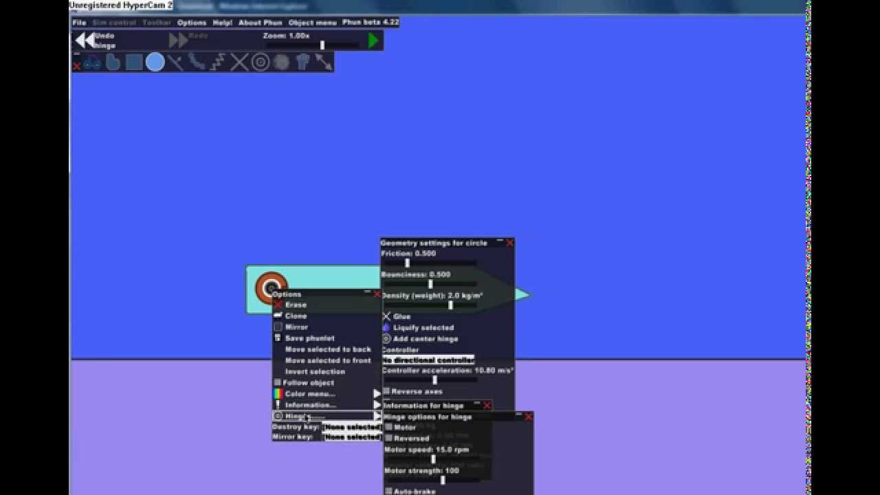 phun how to make things fly - YouTube