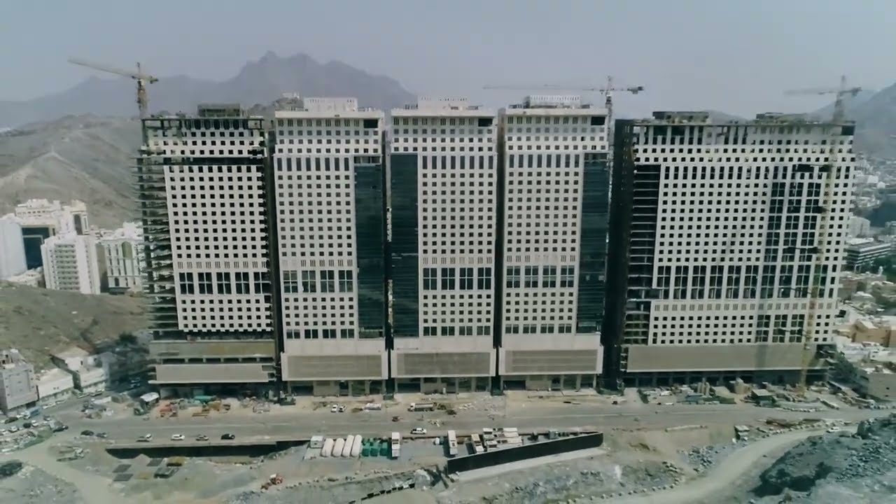 ICAD Progress at Thakher City Mecca Project - YouTube