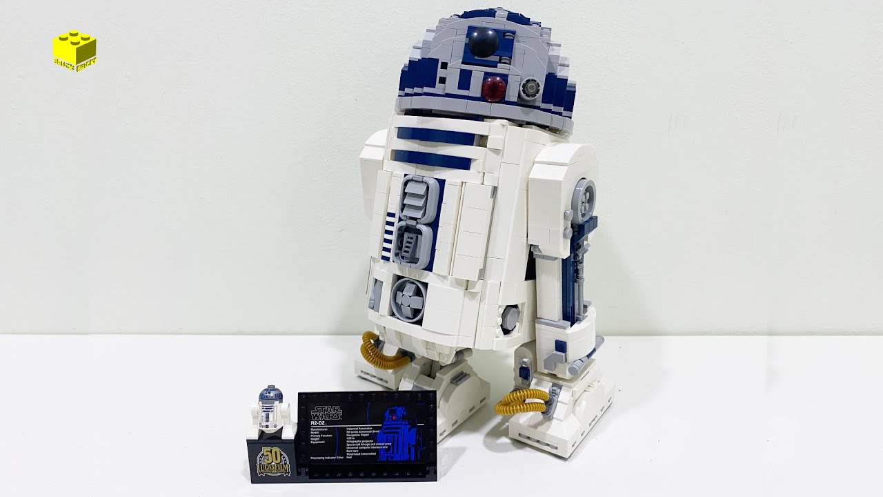 LEGO STAR WARS 75308 R2D2 2021 SPEED BUILD - BRICK BRICKS - YouTube