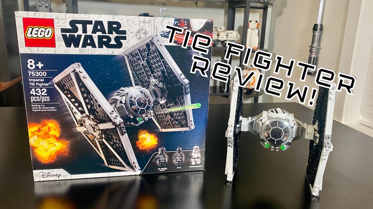 LEGO Imperial Tie Fighter! Speed Build & Review! Set #75300 - YouTube